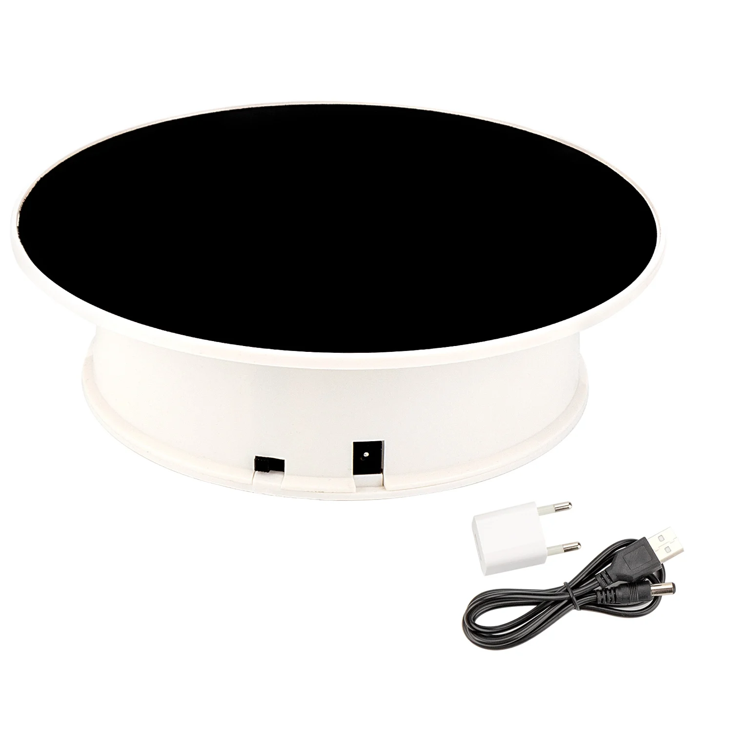 Electric-Motorized-Rotating-Display-Stand-Turn-Table-with-Black-Felt ...