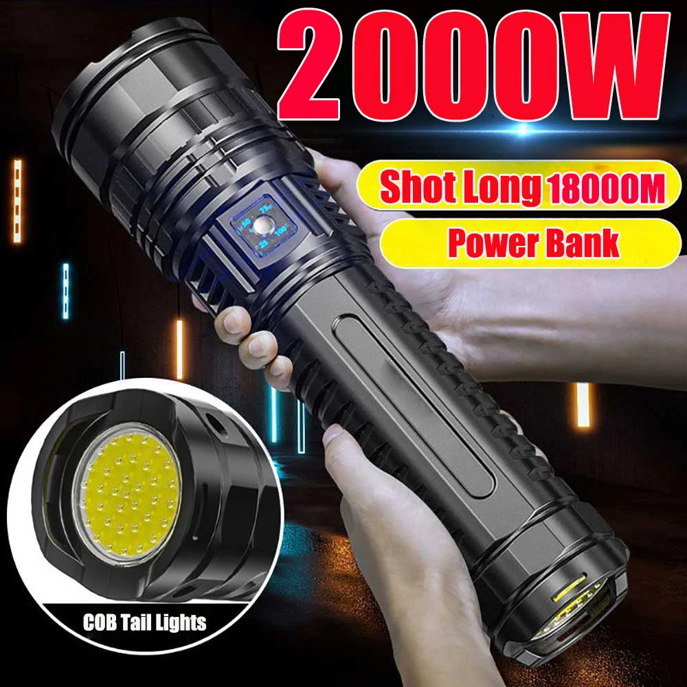 2000W-990000000LM-Ultra-Bright-Torch-Built-in-1500mah-Flash-Light ...