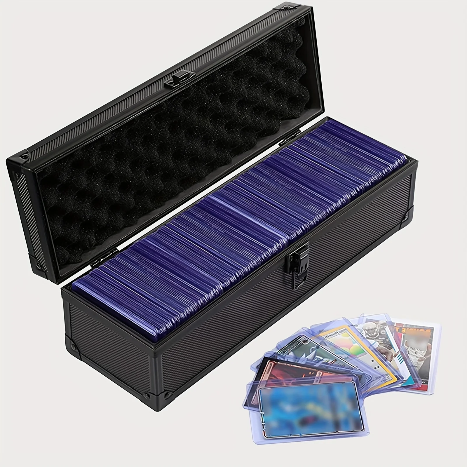 Cards Holder Hard Case For Trading Cards & Sports Baseball Basketball ...