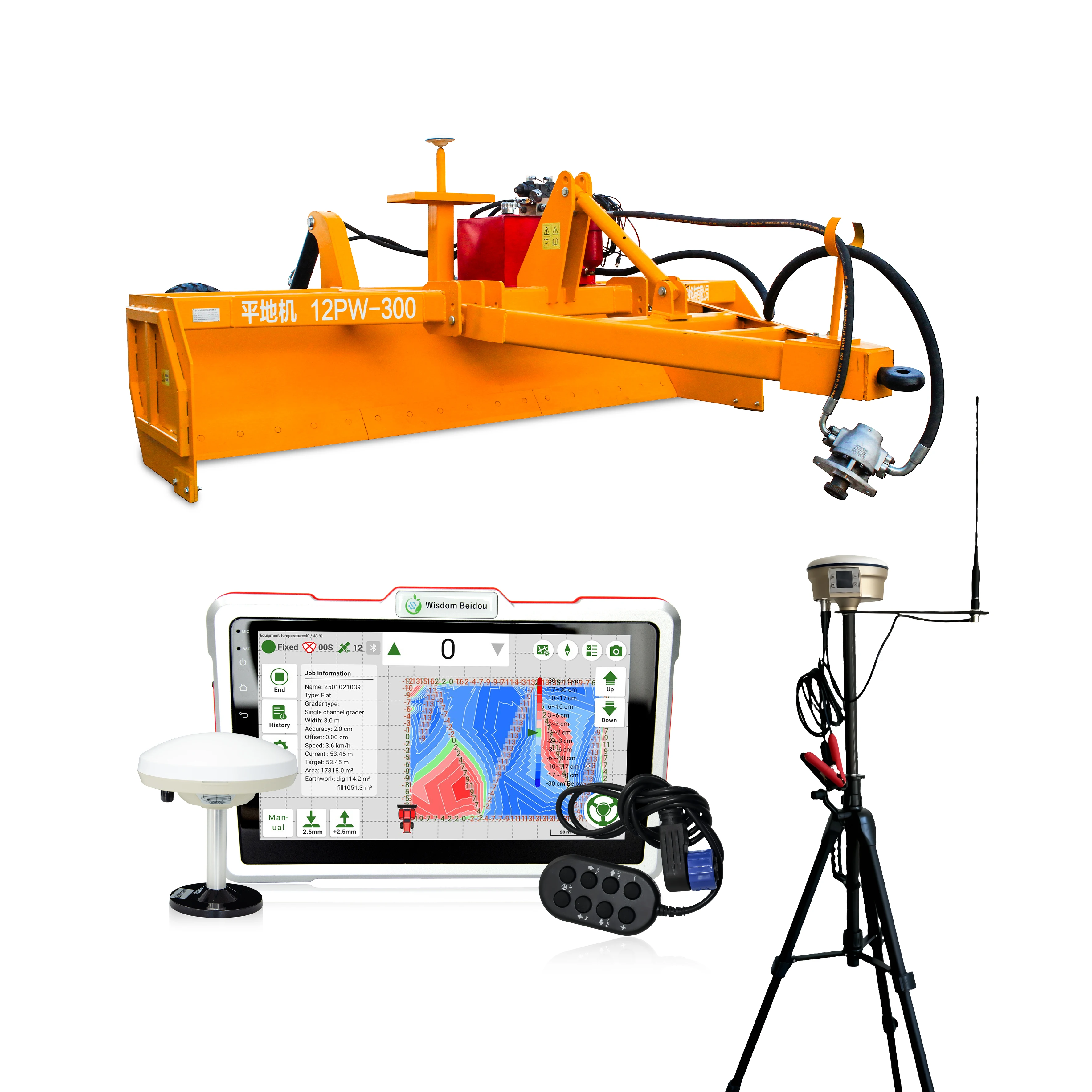 Agriculture Farm Machinery CE Certification Grader Scraper Leveling ...