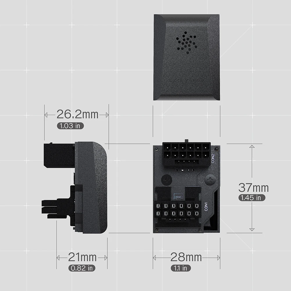 180 Degree Power Supply Adapter 16Pin(12+4PIN) ATX3.0 GPU Power Supply ...