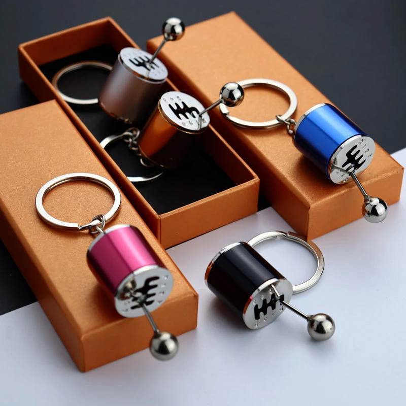 Car Gear Box Keychain For Men Women Imitation 6 Speed Manual Car ...
