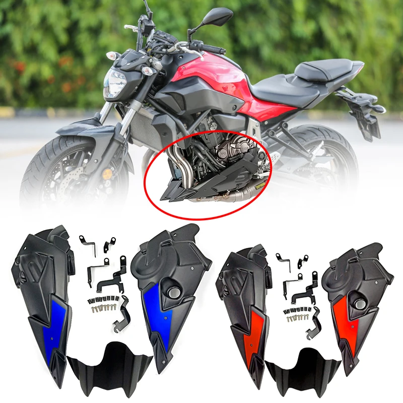 For-Yamaha-MT-07-FZ-07-2014-2020-MT-07-FZ-07-Motorcycle-Engine-Spoiler ...
