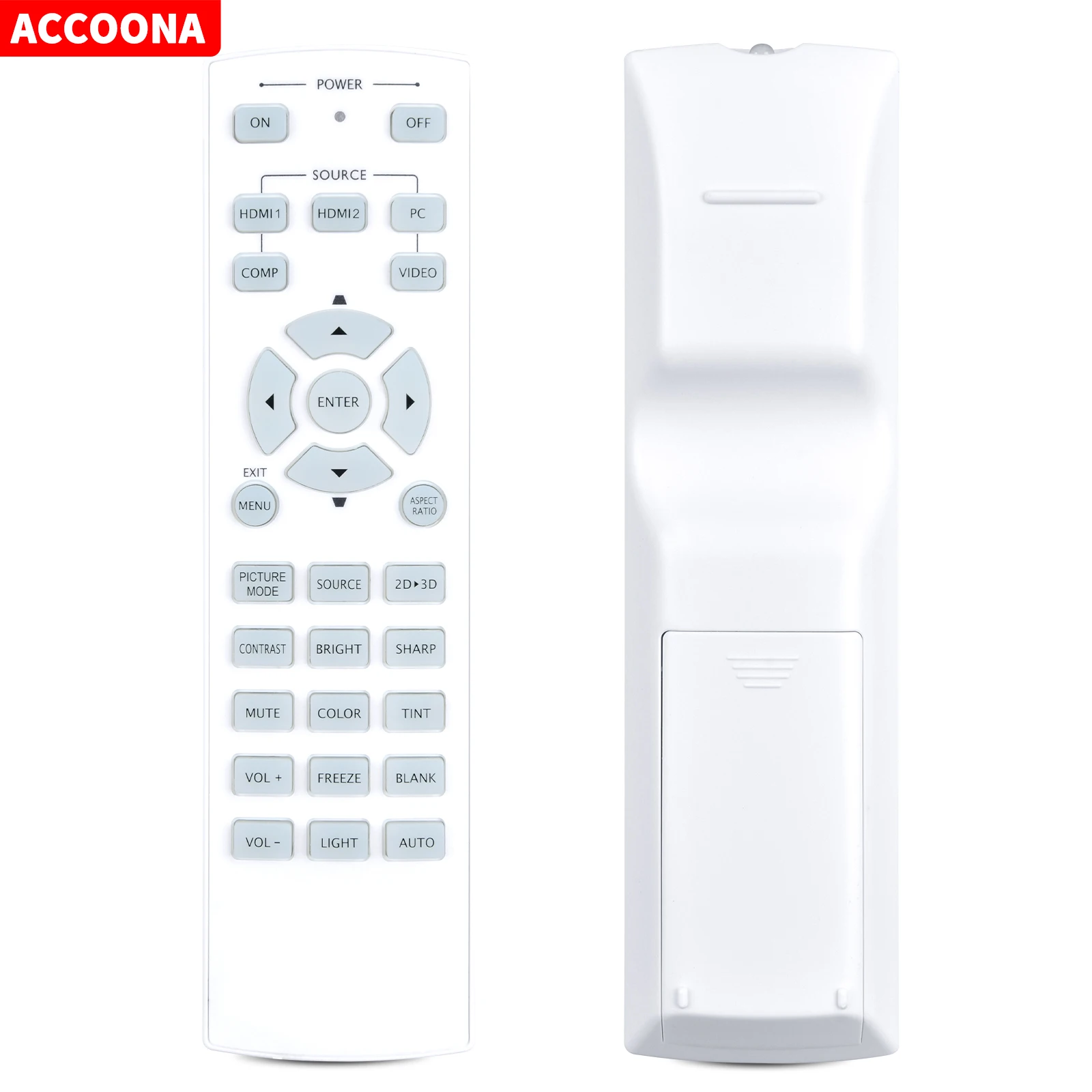 Remote-Control-For-Vivitek-H1080-H5080-H5085-H5085HD-H5082-H1080FD ...