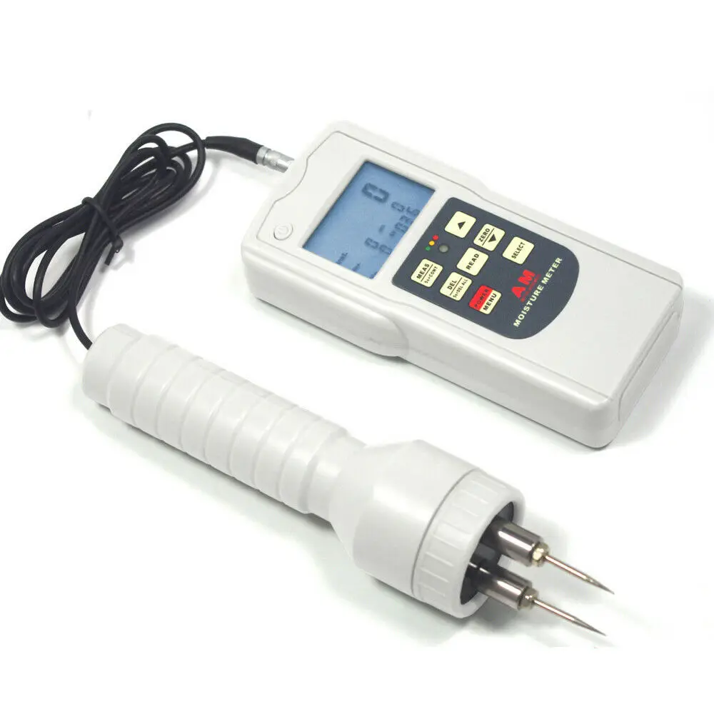 Digital Paper Moisture Meter 240 Groups Data Hold Contact Measurement ...