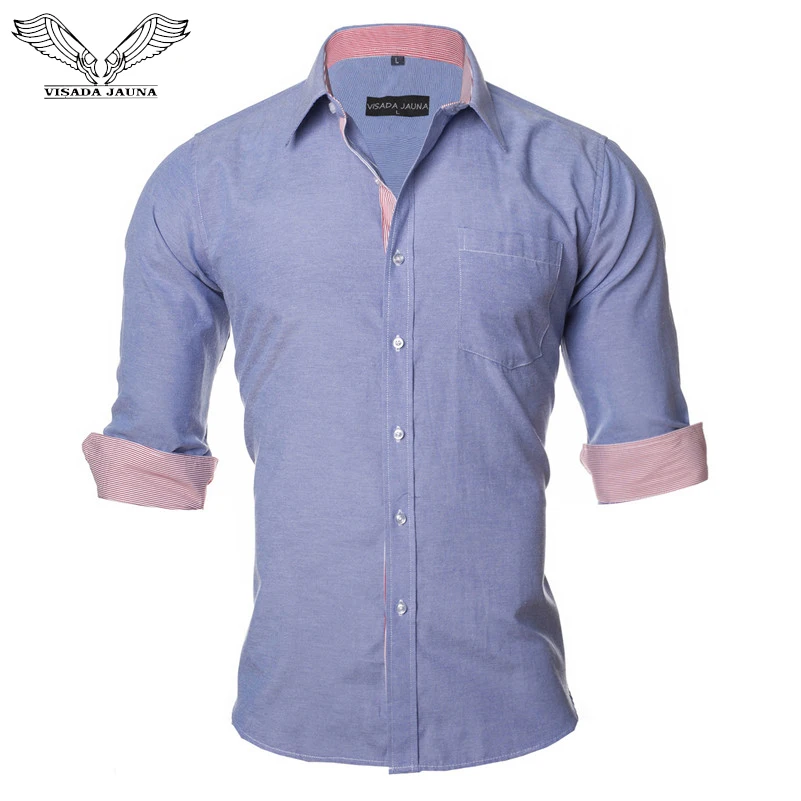 VISADA-JAUNA-Europe-Size-Men-Shirt-New-Patchwork-Male-modis-Clothing ...