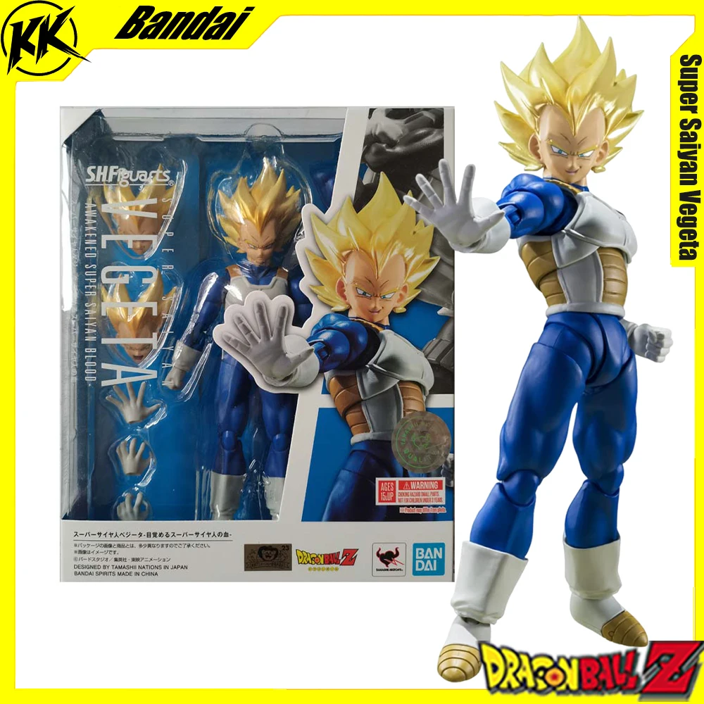 Em estoque original dragon ball z s.h. figuart super saiyan vegeta ...