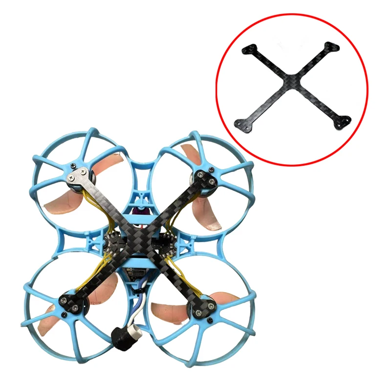 1PCS For BetaFPV Meteor75 Pro Carbon Fiber Chassis Motor Installation ...
