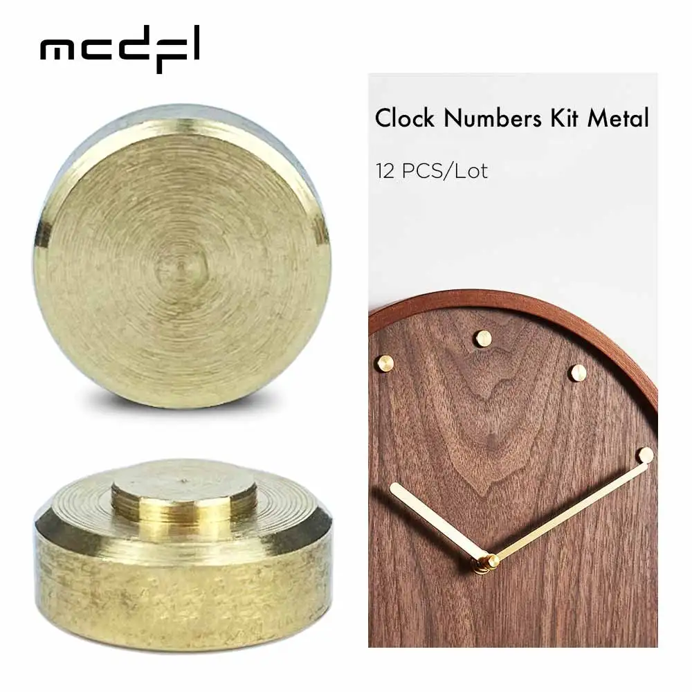 MCDFL-Wall-Clock-Numbers-Kit-Metal-Brass-for-Wooden-Clocks-Making-Numerals-Dots-Repair-Parts ...