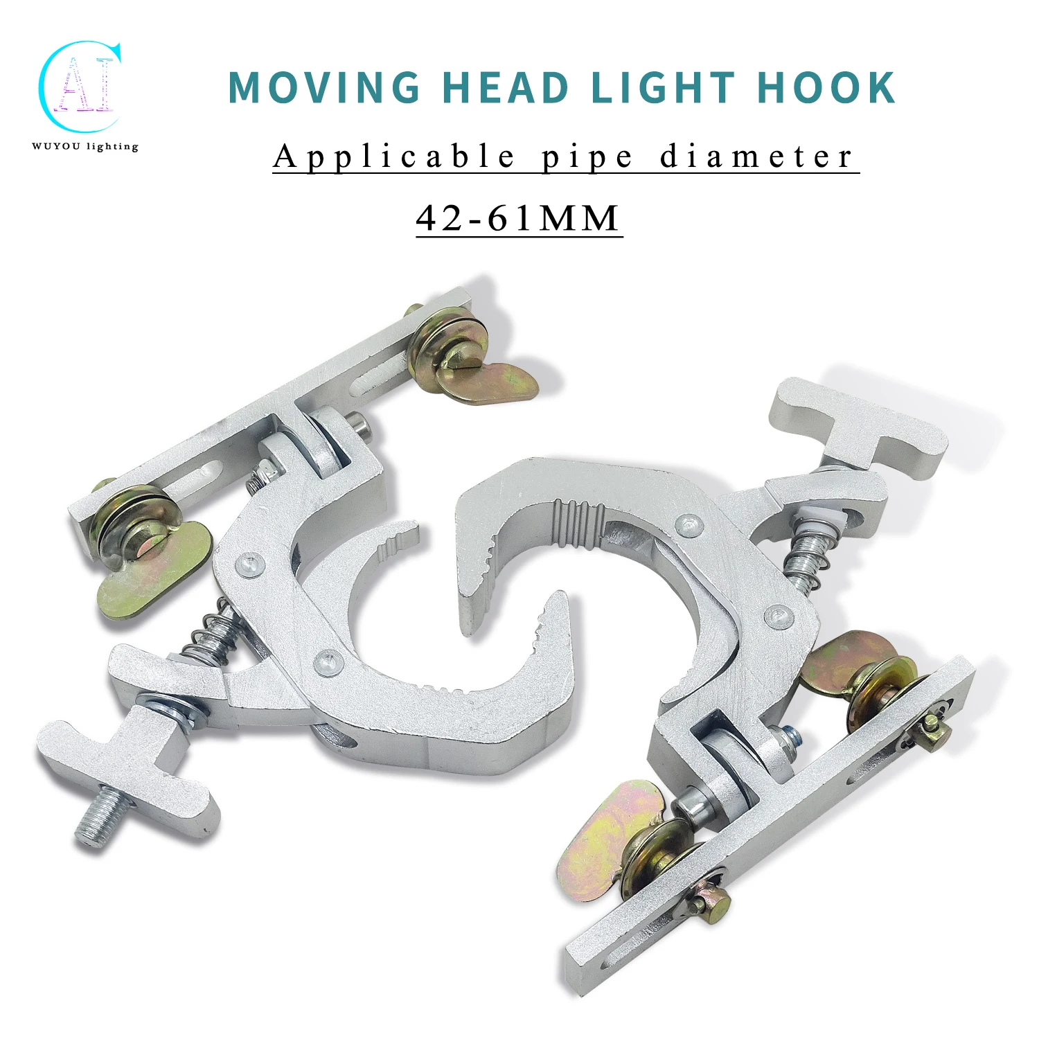 Aluminum Fold Clamp Hooks Stage Light Fold Hanging Hook Loading 150Kg ...