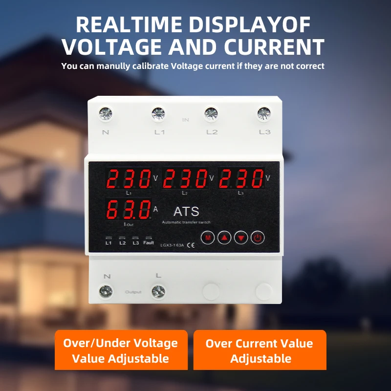 Protecteur-de-surtension-et-de-sous-tension-commutateur-de-transfert ...