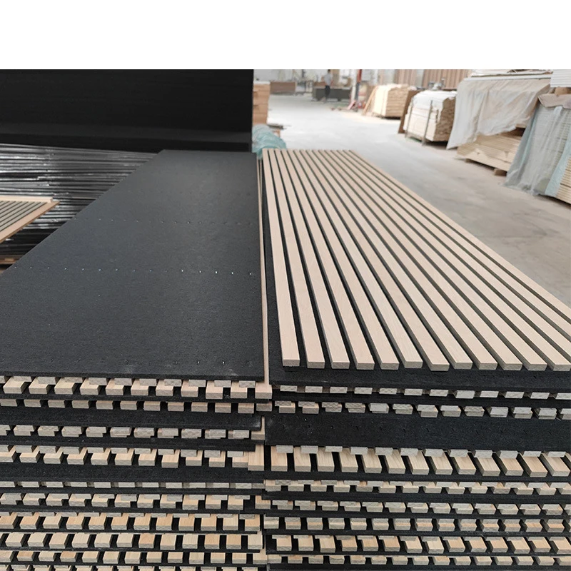 Polyester fiber sound-absorbing board grille sound-proof home theater ...