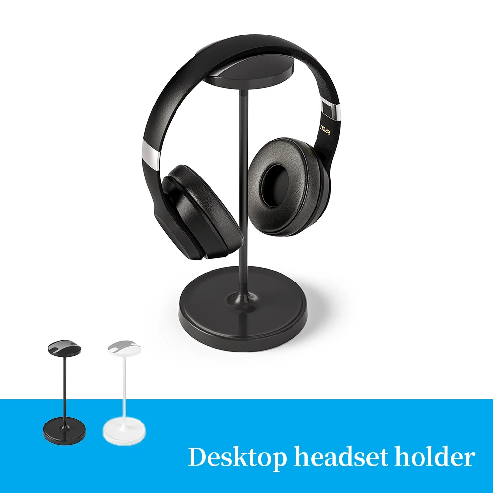 Desktop-Headset-Stand-Holder-Heavy-Base-Aluminum-Gaming-Headphone ...