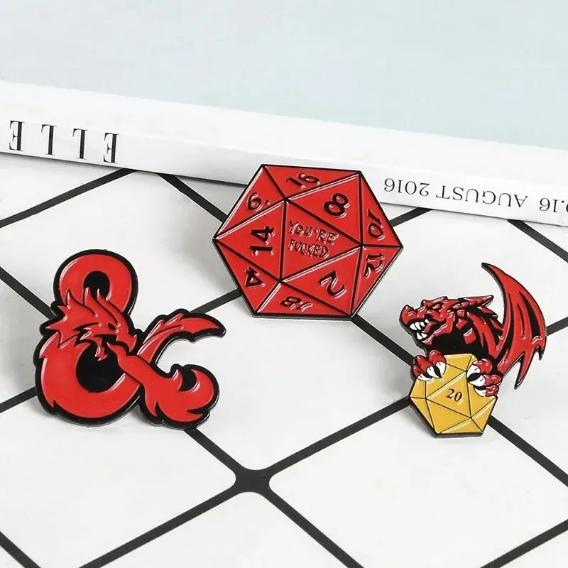 Creative-Cartoon-Dice-Number-Alloy-Brooch-Clothing-Bag-Hat-Pin-Jewelry ...