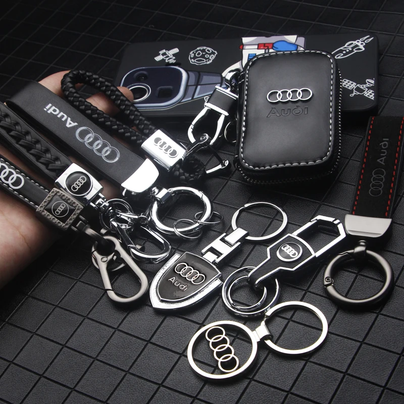 Car-Key-Chain-Keyring-Pendant-Metal-Keychain-Holder-Accessories-for ...