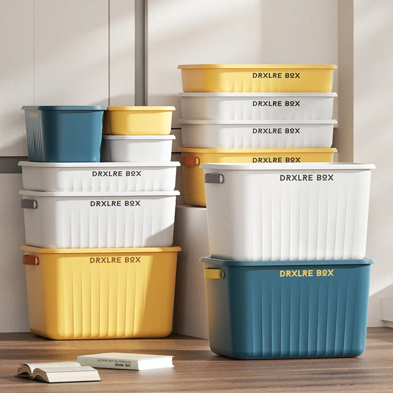 Large-Capacity-Sundries-Storage-Boxes-with-Lid-Snacks-Toy-Storage ...