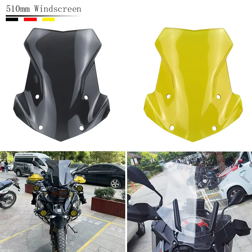 Motorcycle-For-BMW-R1200GS-R1250-ADV-LC-Rallye-Windshield-Windscreen ...