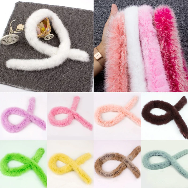 1-Meter-Rabbit-Fur-Ribbon-Tape-Furry-Faux-Fur-Strip-DIY-Sewing-Trimming ...