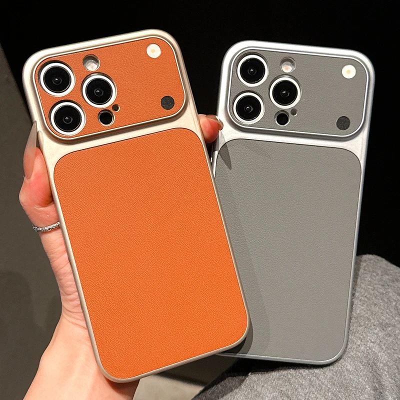 Luxury Cortex Leather Shockproof Phone Case For iPhone 17 Pro Max Air ...