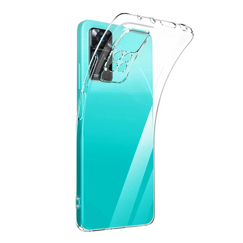 Ultra - Thin Clear Silicone Soft Phone Case - REDMI 10C