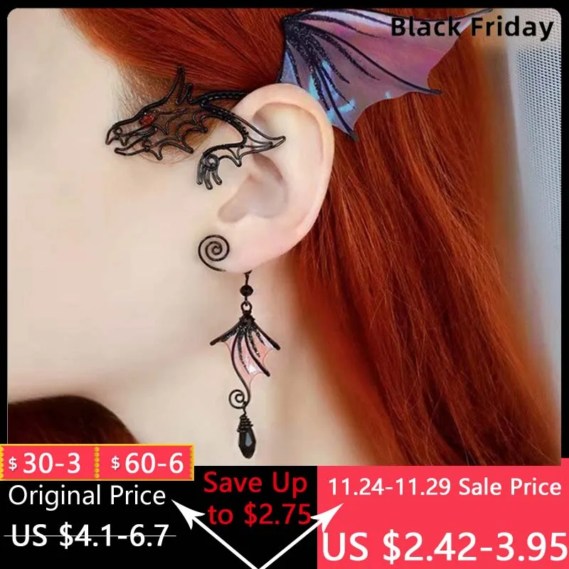 Jewelry Accessory Gothic Earrings | Gothic Elf Ear Cuff Halloween ...