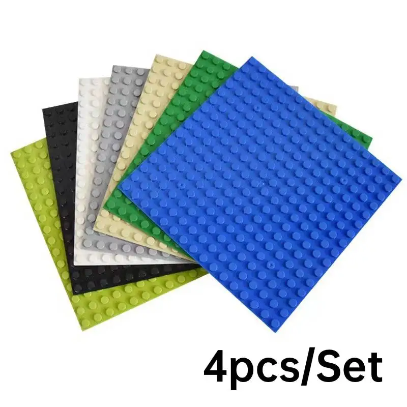 16x16-Dots-Classic-Blocks-Baseplate-DIY-Assembly-Bricks-City-Road-Base ...