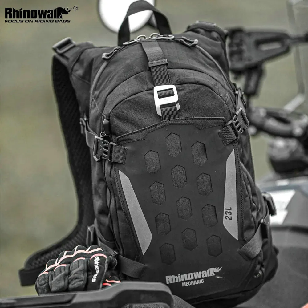 Rhinowalk-Motorcycle-Backpack-Waterproof-23L-With-Raincover-Breathable ...