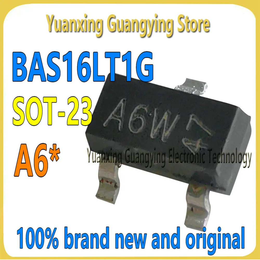 20-pieces-BAS16LT1G-BAS16-Marking-A6-A6W-A6-SOT-23-SMD-Switching-Diode ...