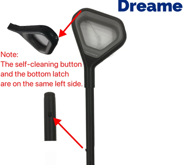 Handheld Vacuum Accessory Handle Assembly Replacement For Dreame H12 ...