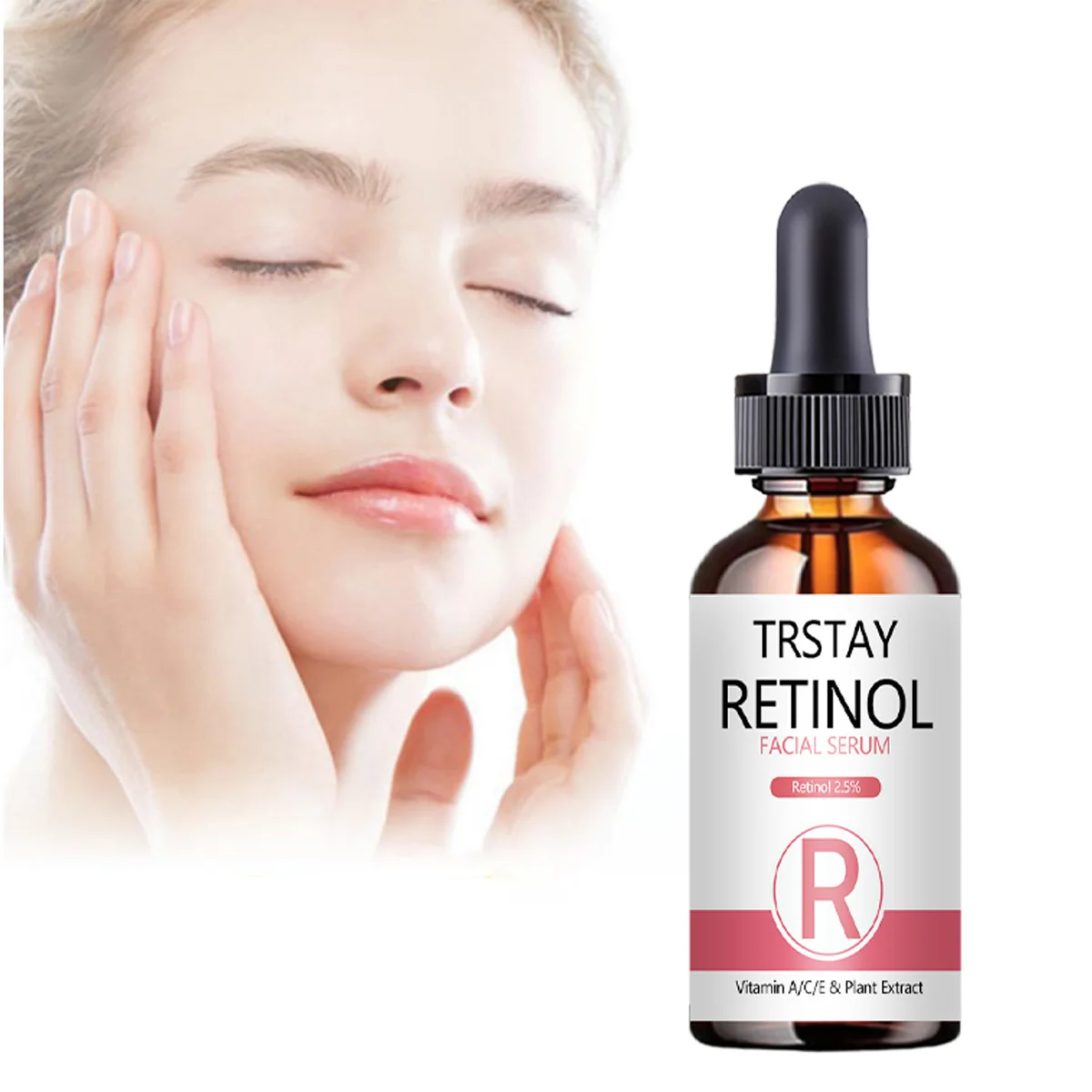 Retinol 2.5% contiene ácido hialurónico para aclarar las arrugas ...