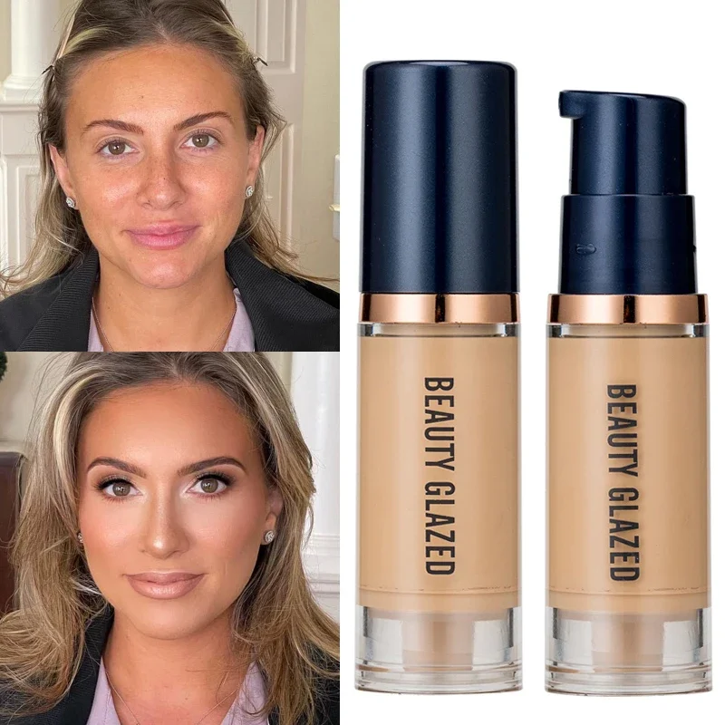 6ml Matte Face Liquid Foundation Waterproof Full Coverage Concealer ...