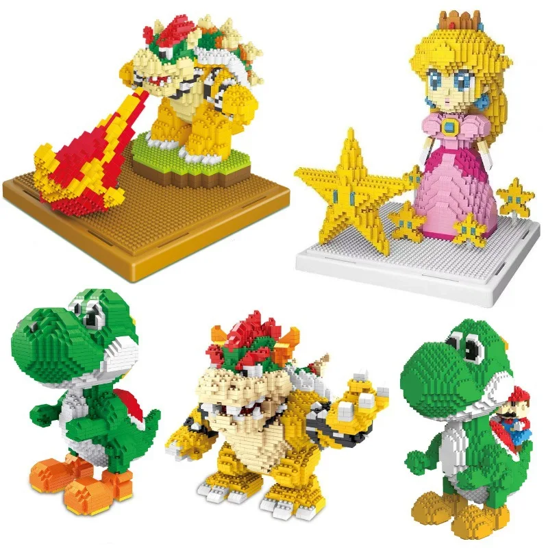 Super-Mario-Micro-Building-Blocks-Princess-Peach-Bowser-Yoshi-Bros ...