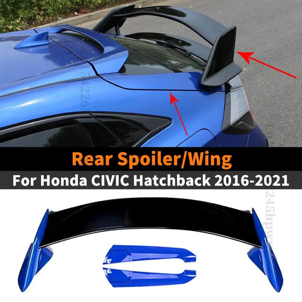 Racing Sport Tail Deflector Diffuser Splitter Rear Spoiler Wing ...