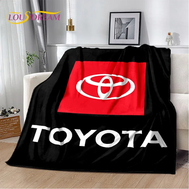 3D-Racing-Car-T-TOYOTA-Supra-Logo-Soft-Flannel-Blanket-for-Beds-Bedroom ...