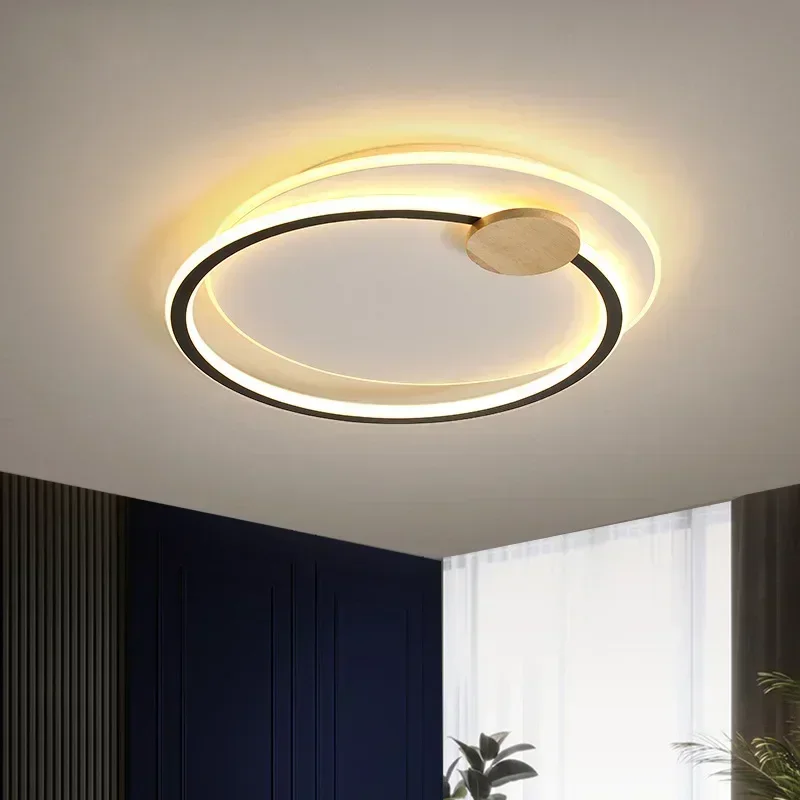Modern LED Simple Ceiling Lamp For Living Dining Room Study Bedroom ...