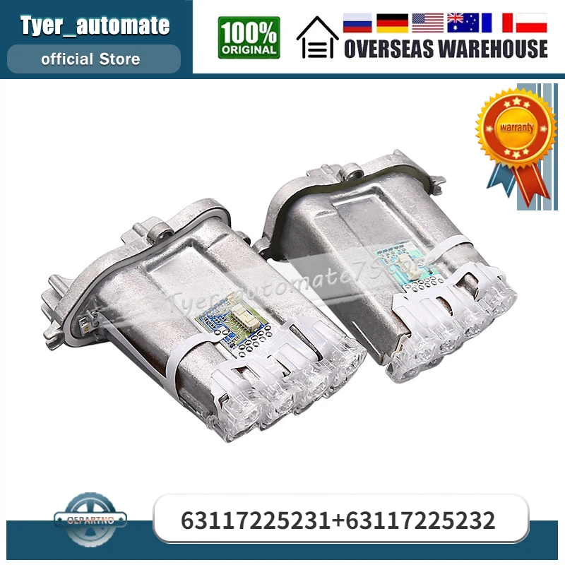 2Pcs 63117225231 63117225232 Left & Right LED Headlight Turn Signal ...