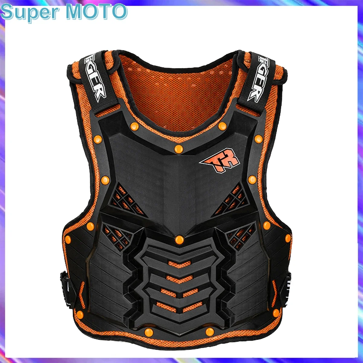 Rally-Motorcycle-Armor-Vest-Chest-Back-Body-Armor-Vest-Motocross ...