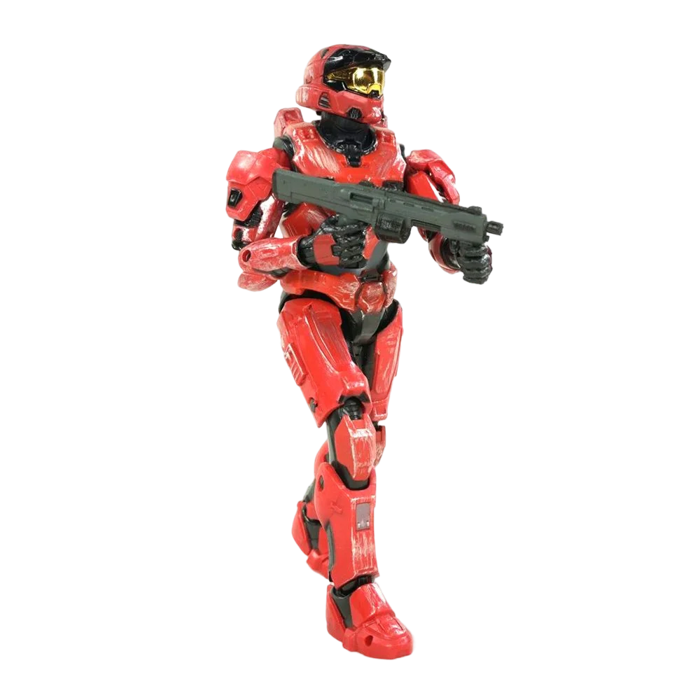 Halo Red Spartan Action Figure