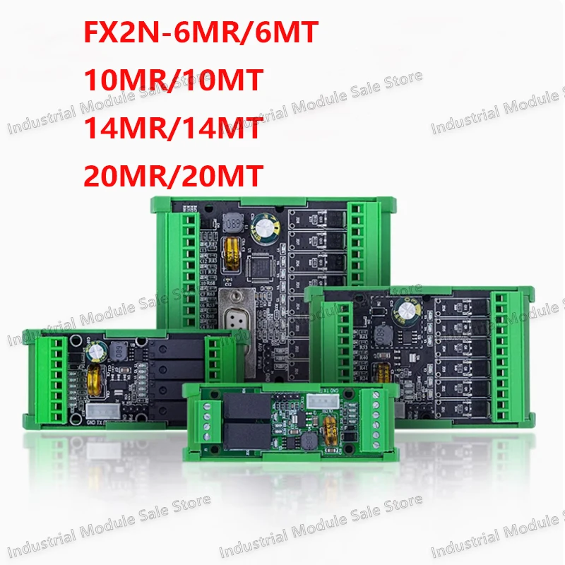 FX2N-6MR/10MR/14MR/20MR 6MT/10MT/14MT/20MT PLC Board With Shell High ...