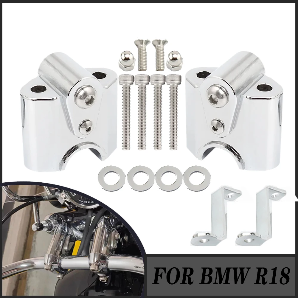FOR-BMW-R18-Classic-2020-2021-Motorcycle-Handlebar-Riser-Lncrease ...
