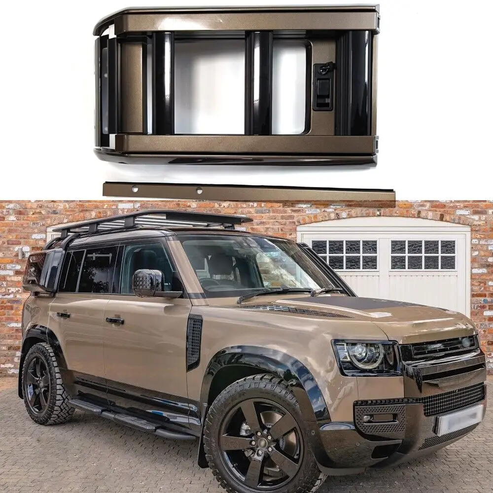 Foldable-Liftable-Ladder-Roof-Rack-Access-Fits-For-Defender-110-L851 ...