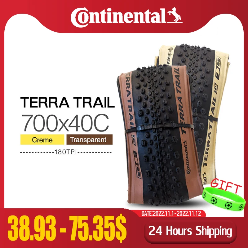 Continental Terra Trail 700x40c Road Bike Tubeless Gravel Tire 28 ...