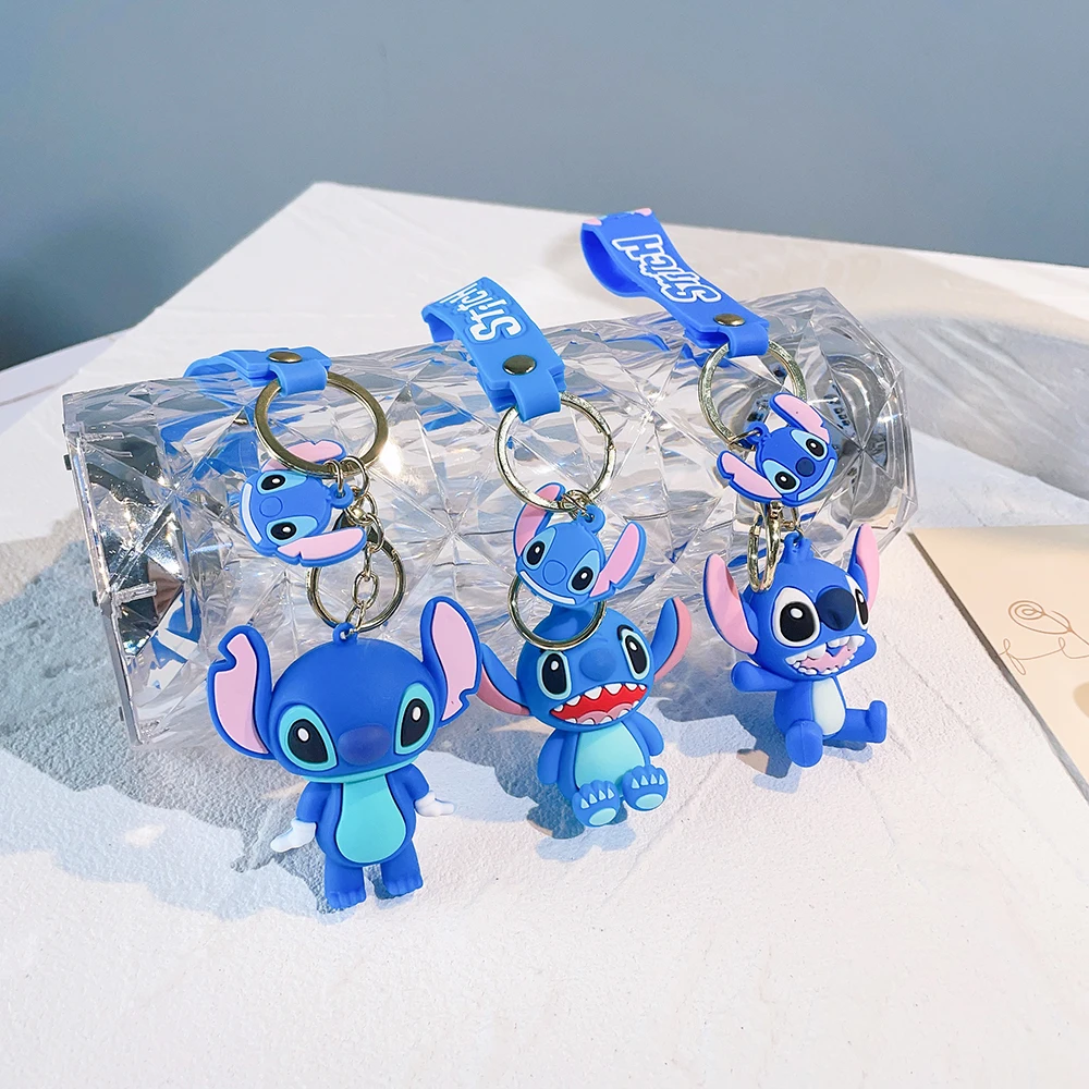 Cartoon-Lilo-Stitch-Silica-Gel-Keychains-Disney-Cute-Doll-Pendant ...