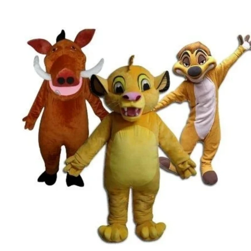 MINISO-Disney-Mascot-Costume-Lion-King-Simba-Timon-Warthog-Pumbaa ...