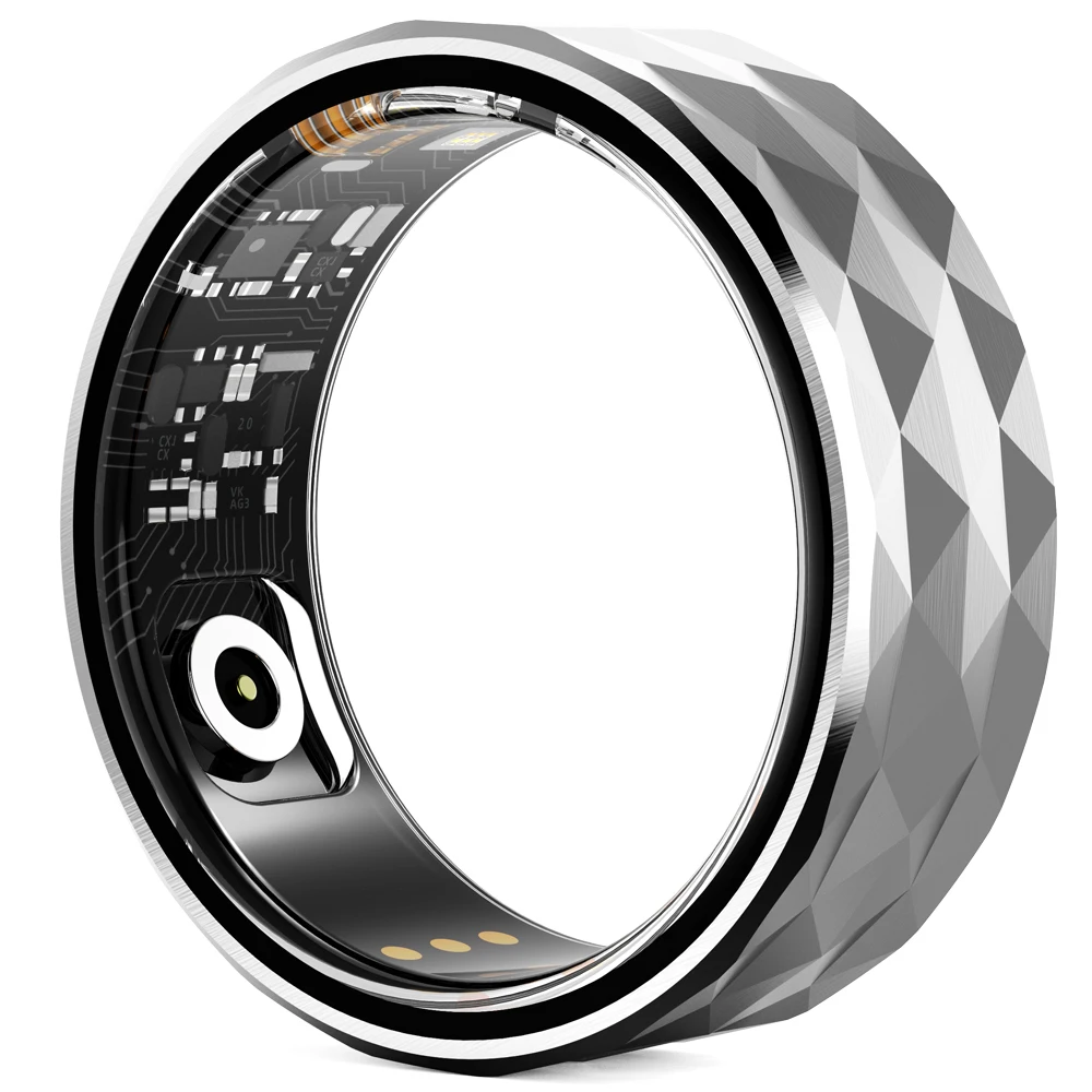 New-Men-Smart-Ring-Heart-Rate-Blood-Oxygen-Health-Tracker-Ring-Exercise ...