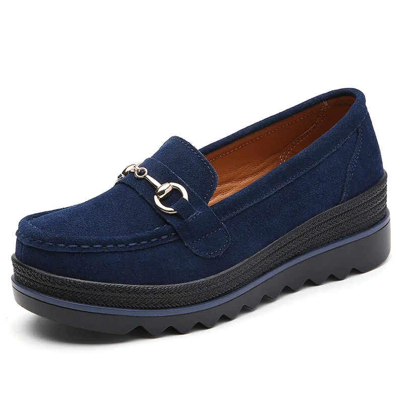 2025 Autumn High Quality Women Shoes Light Comfort Flas Platform Shoes ...