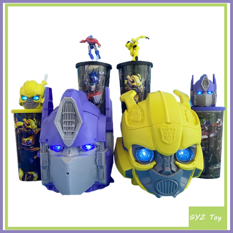 Transforma-o-Rise-of-the-Beasts-Filme-Optimus-Prime-Topper-Cup-Popcorn ...