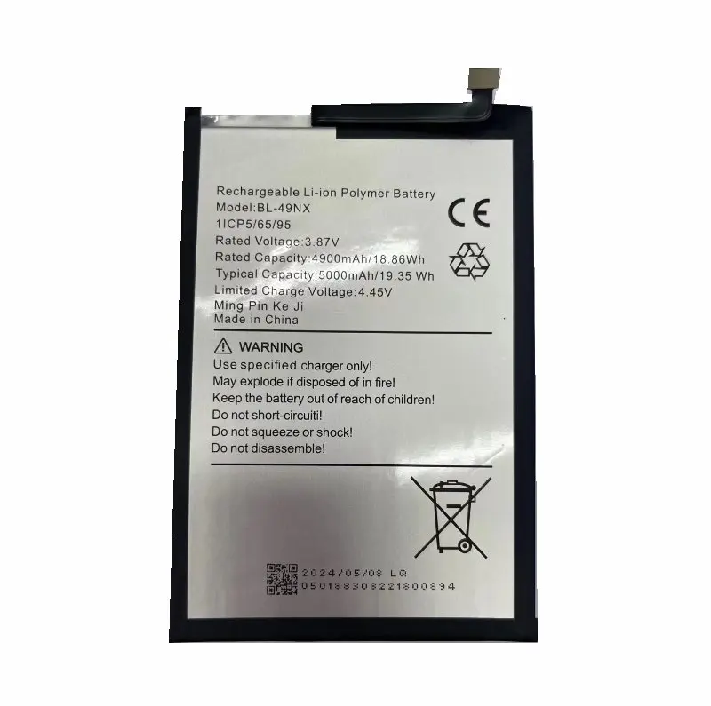 1x 5000mAh BL-49NX Replacement Battery For lnfinix Hot 30i X669 X6516 ...