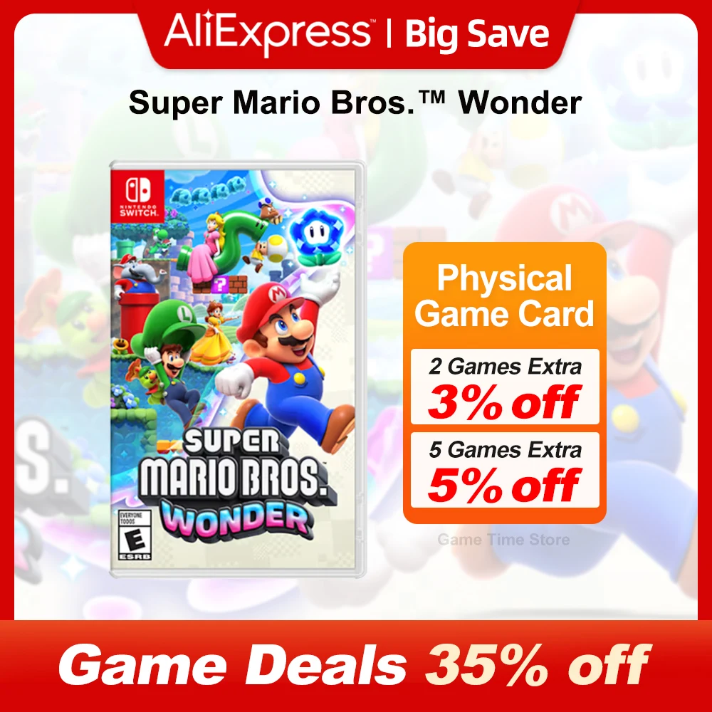 Super-Mario-Bros-Wonder-Nintendo-Switch-jogos-Console-100-original-f ...