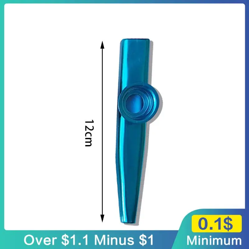 Kazu Flute Fun And Interactive Versatile Metal Kazoo Flute 12 Colors ...